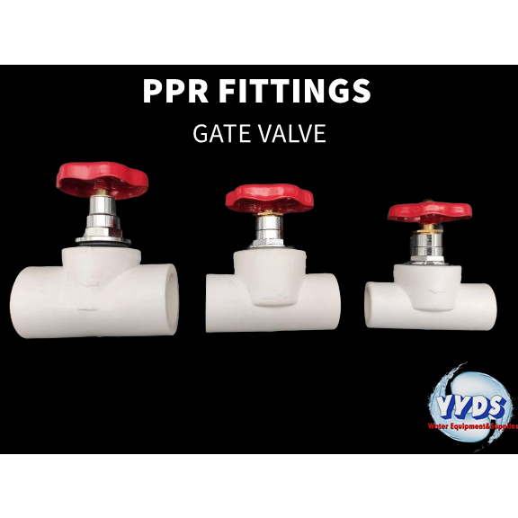 PPR Fittings GATE VALVE 1/2", 3/4", 1" | Shopee Philippines