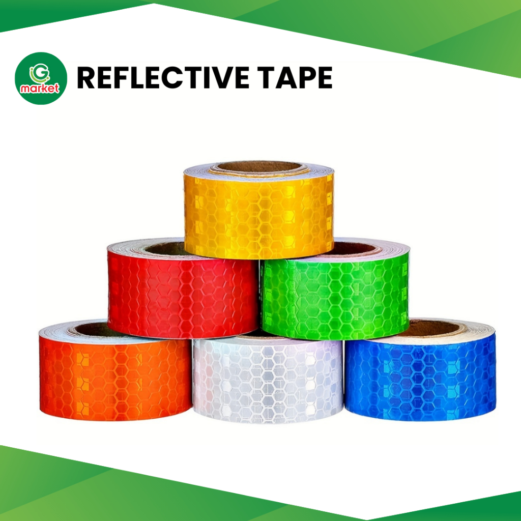 5cmX20m Reflectorize Tape Warning tape Reflectorized Sticker Car ...