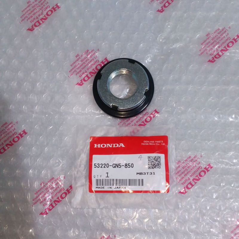 Honda genuine THREAD. comp. steering head/steering stem nut for PCX,ADV ...