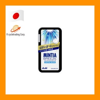 【Mint Candy】Asahi MINTIA BREEZE CRYSTAL SILVER (30 Tablets) 薄荷糖 口气清新剂 ★Large minty mints with a ...