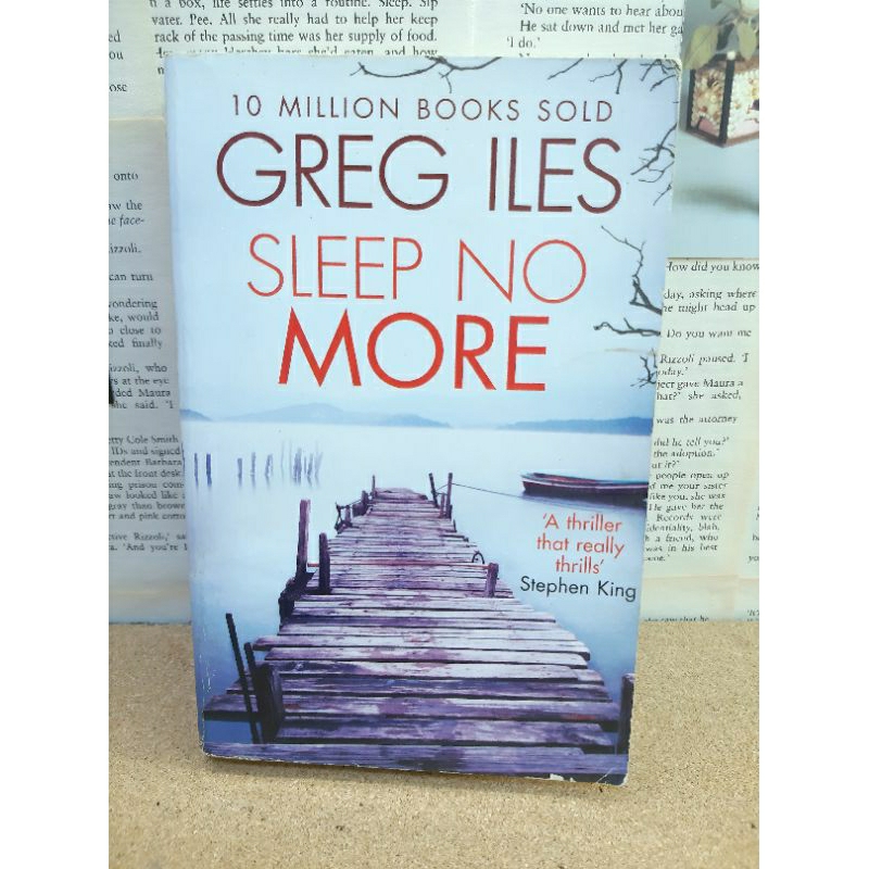 Sleep No More Greg Iles | Shopee Philippines