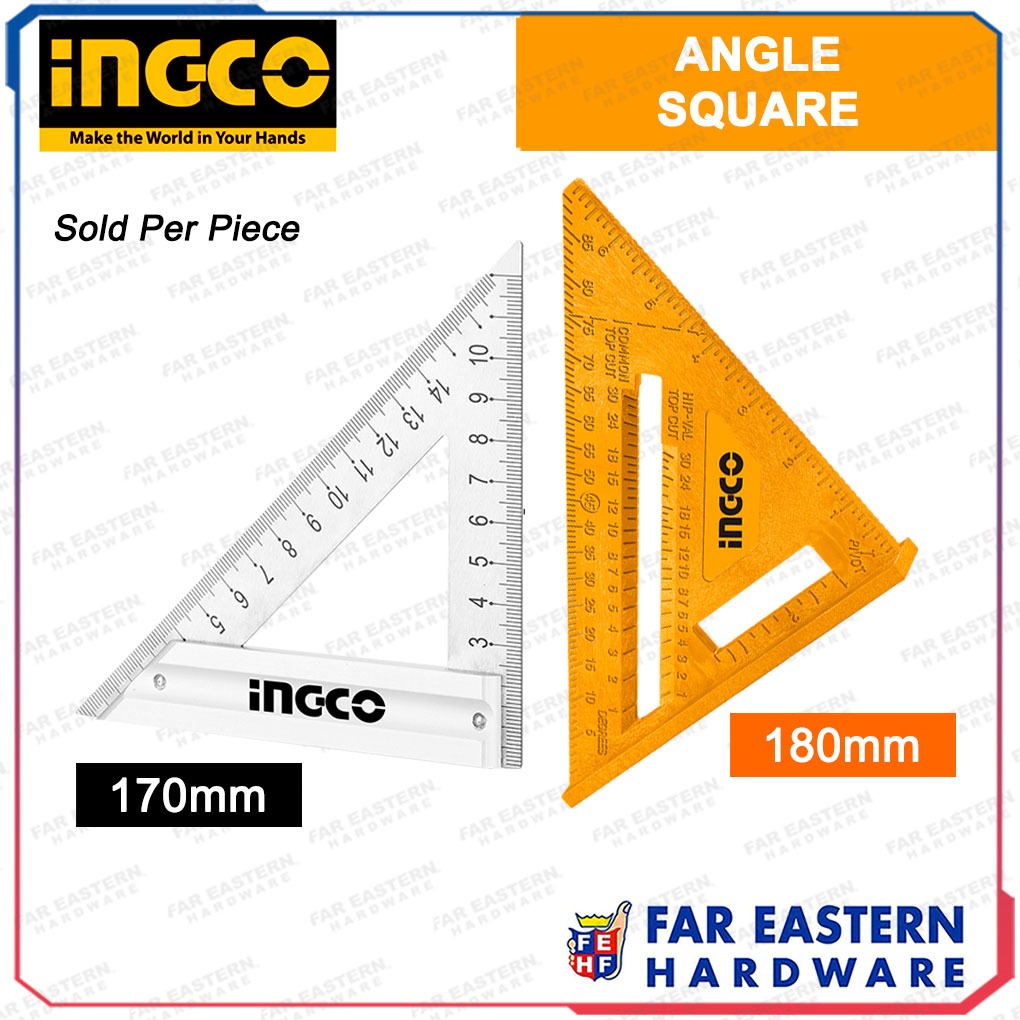 INGCO Angle Speed Square Ruler INHT | Shopee Philippines