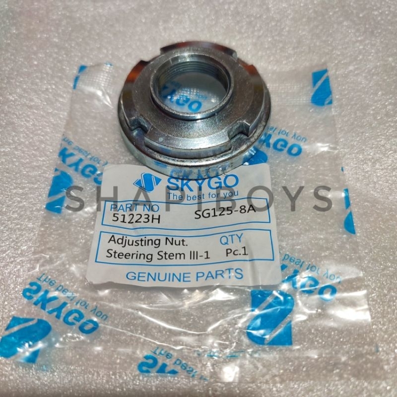 Steering stem adjusting nut skygo 125 | Shopee Philippines