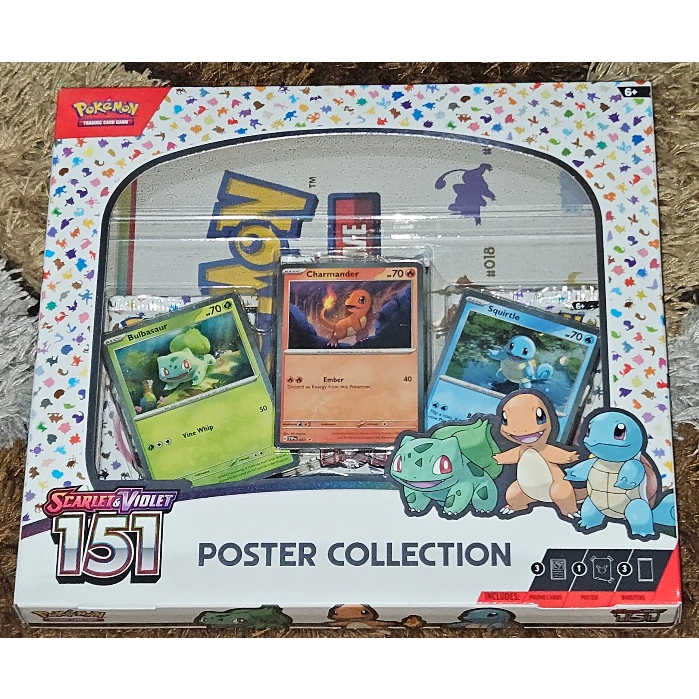 Pokemon TCG Scarlet & Violet 151 Poster Collection | Shopee Philippines