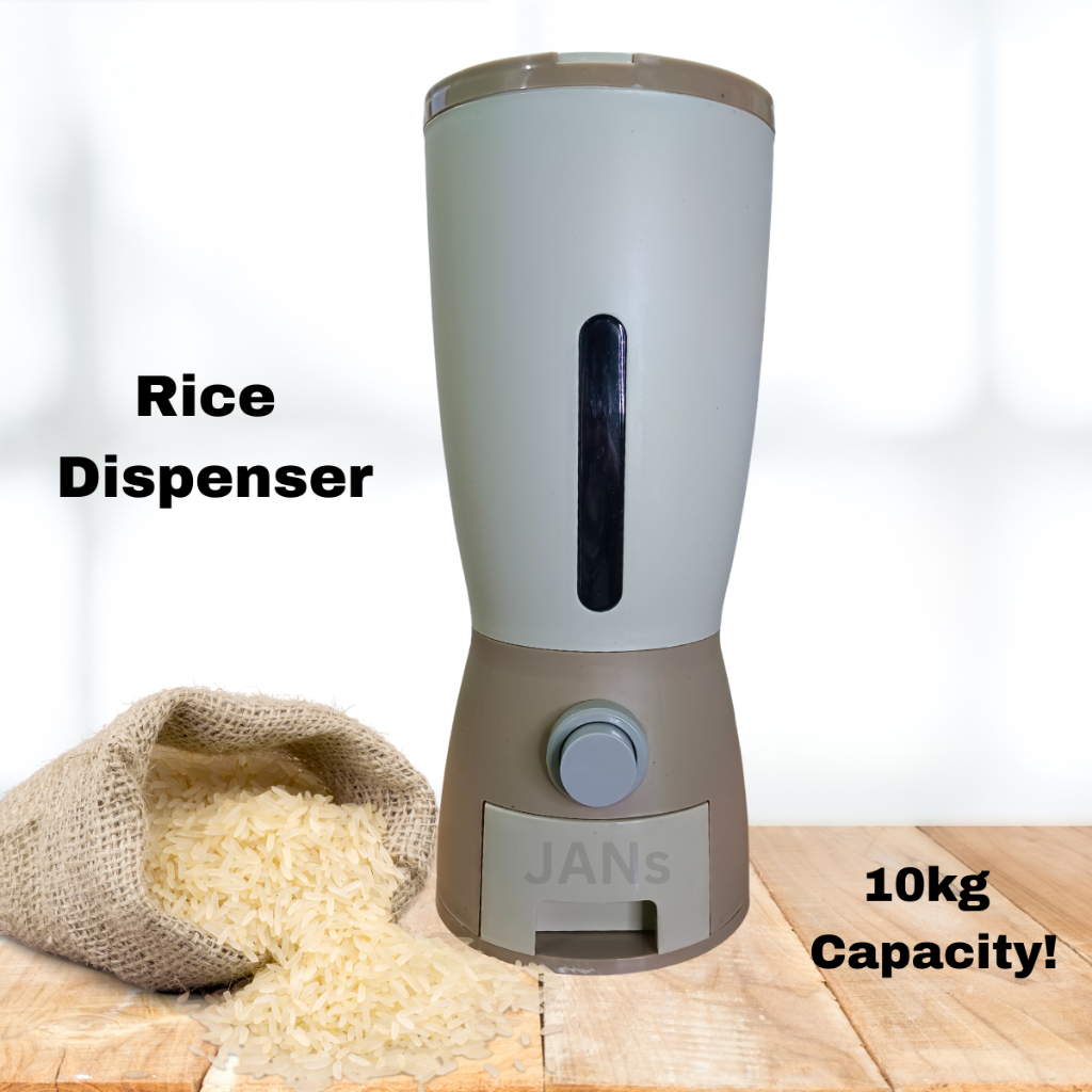 10kg Rice Dispenser in Premium Food-Grade Quality | Shopee Philippines