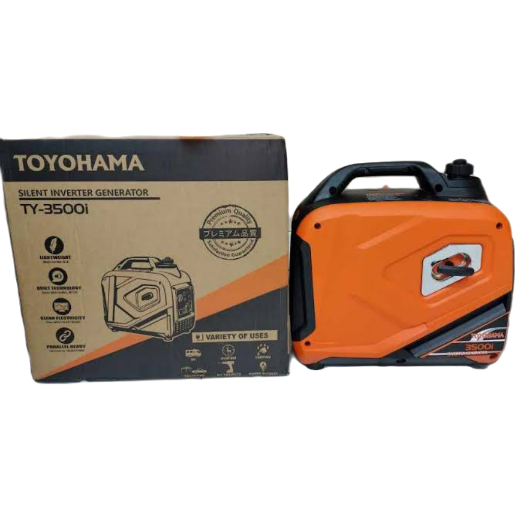 Toyohama Gasoline Silent Inverter Generator 3500i | Shopee Philippines