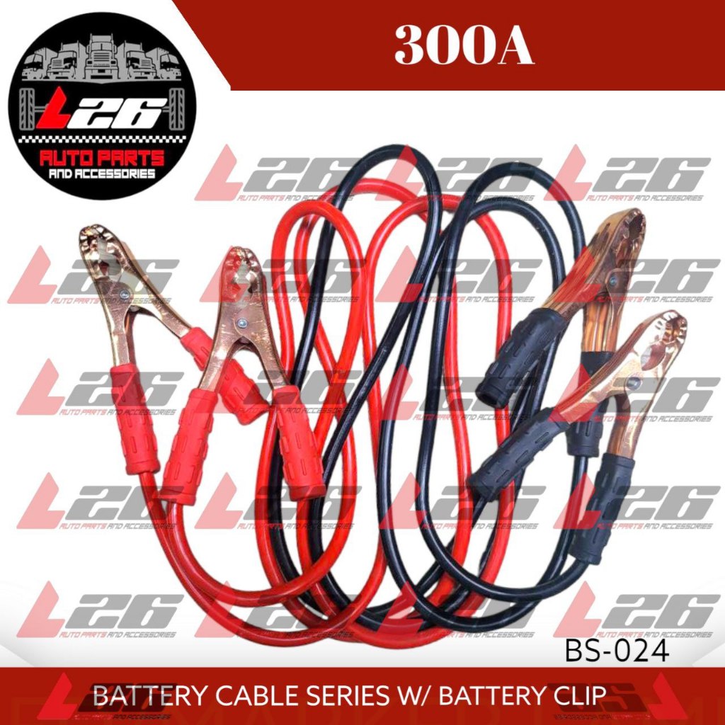 300AMP Car Battery Series Cable/Car Jumper Cable 300A BS-024 | Shopee ...