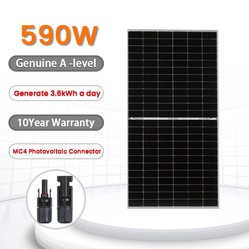 590 Watts Monocrystalline Solar Panel Generation 3.6kWh Every Day【FULL ...