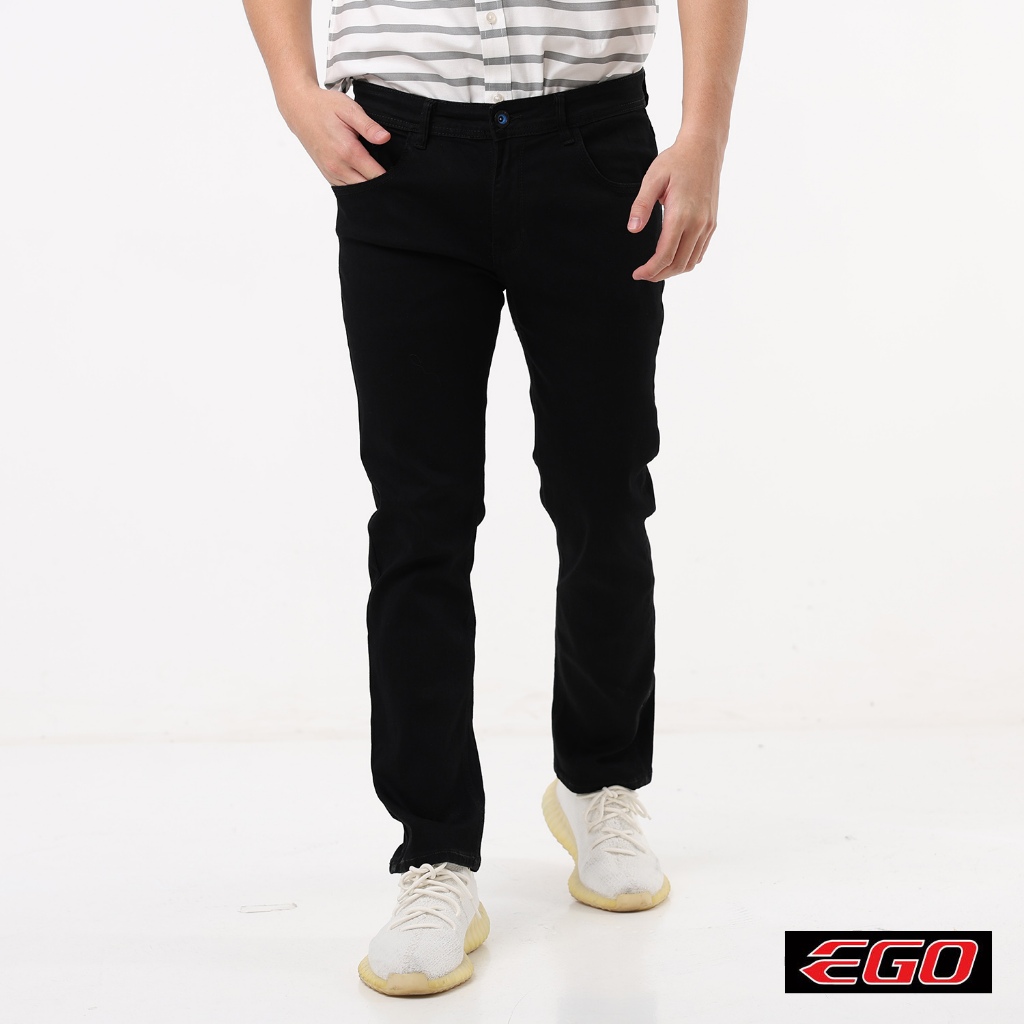 Ego Denim Long Pants Slim Tapered Fit Stretch ESB10-0209 | Shopee ...