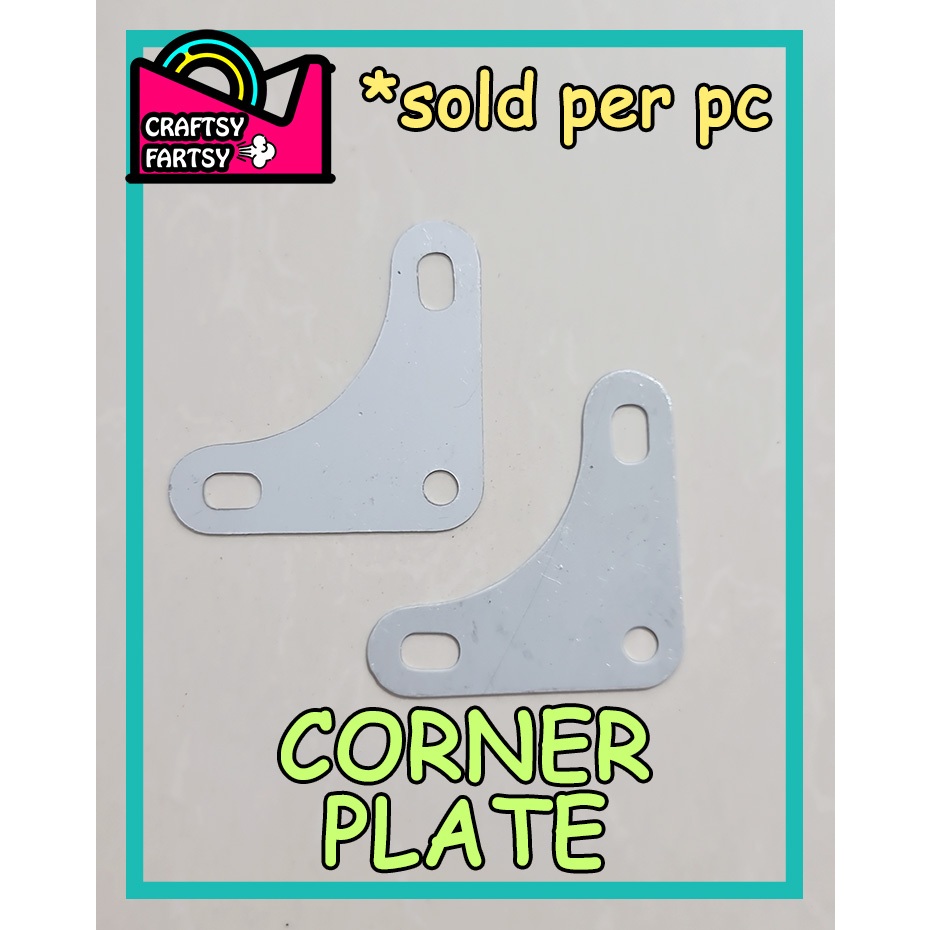 Slotted Angle Bar Corner Plate / Corner Bracket/ Corner Brace | Shopee ...