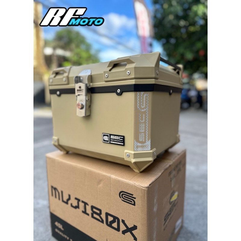 SEC KRYPTONITE/MUJIBOX NEW COLOR 45L hard plastic box MEGA SALE ...