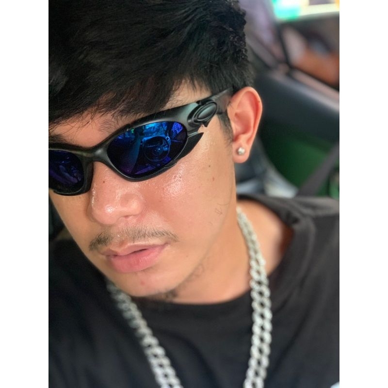 Okli x Spy Blue Lens Sunglasses | Shopee Philippines