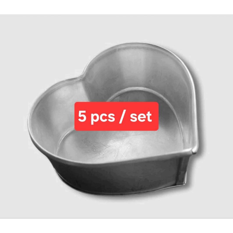 Heart Pan 4x3 For bento (5pcs) | Shopee Philippines