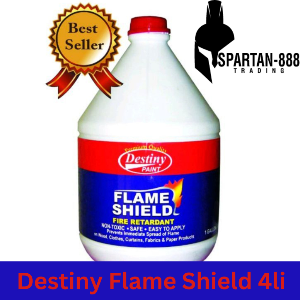 Destiny Paint Flame Shield Fire Retardant 4 Liters | Shopee Philippines