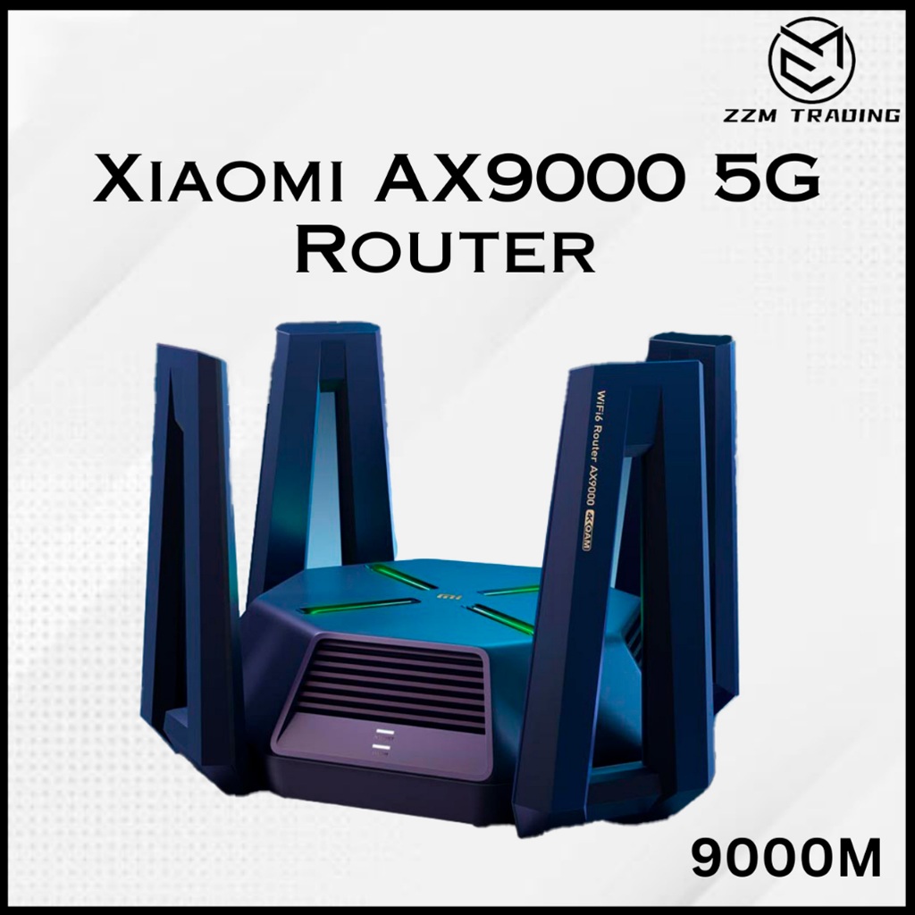 Xiaomi AX9000 5G Router dual-band WIFI6 Qualcomm Processor 9000M ...