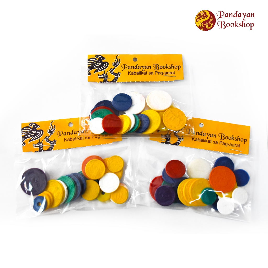 Pandayan Play Money Assorted Colored Coins | Shopee Philippines