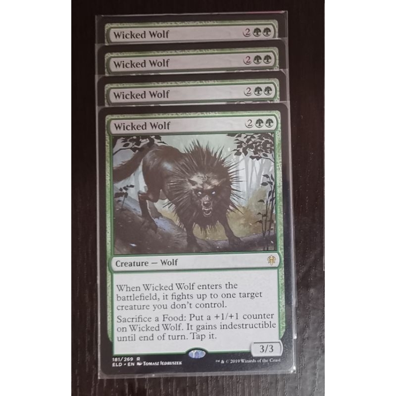 Wicked Wolf Set (ELD) | Shopee Philippines