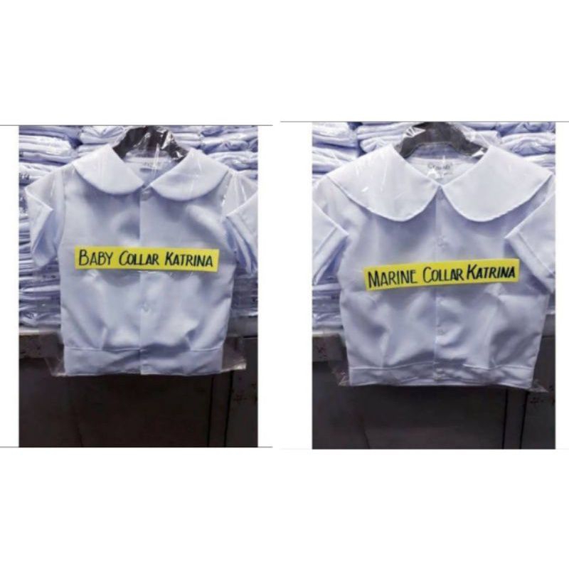 School uniform blouses for kids and Teens ( Katrina material) | Shopee ...