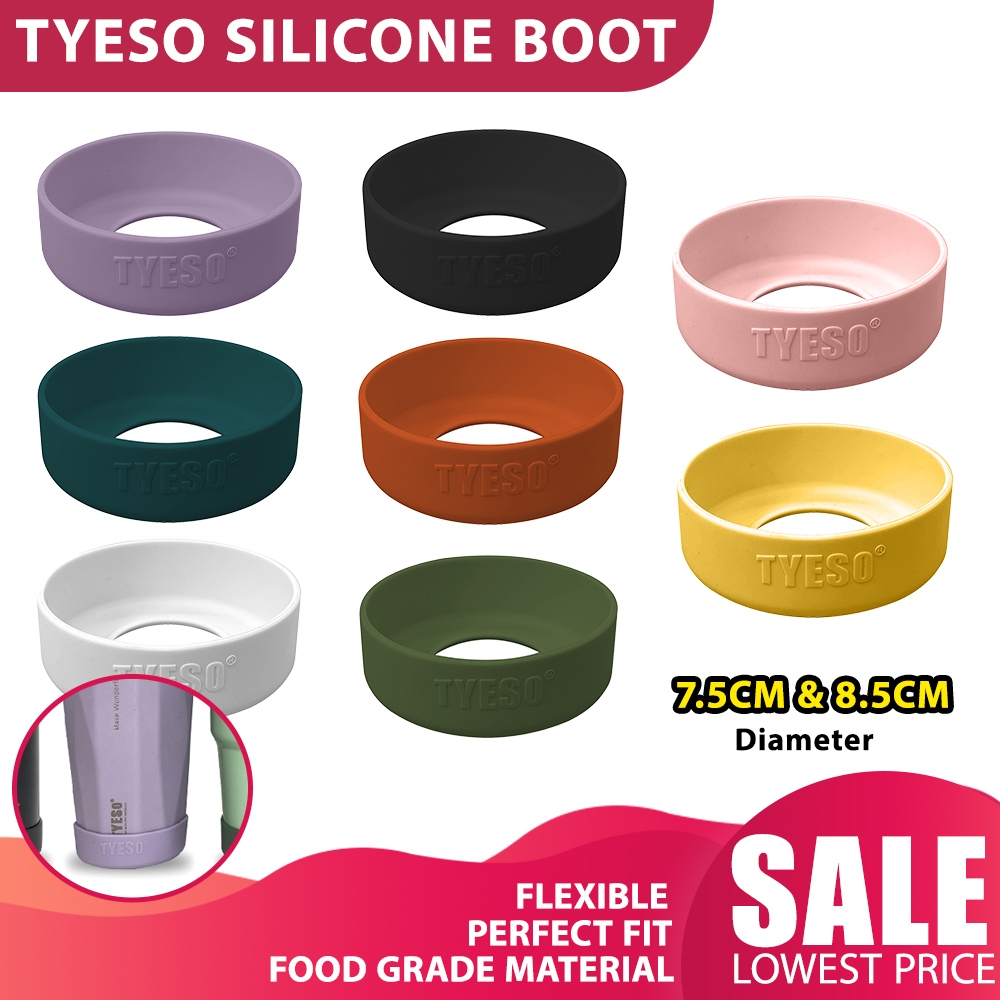 Tyeso Protective Silicone Boot 7.5cm/8.5cm Tumbler Boot Accessories ...