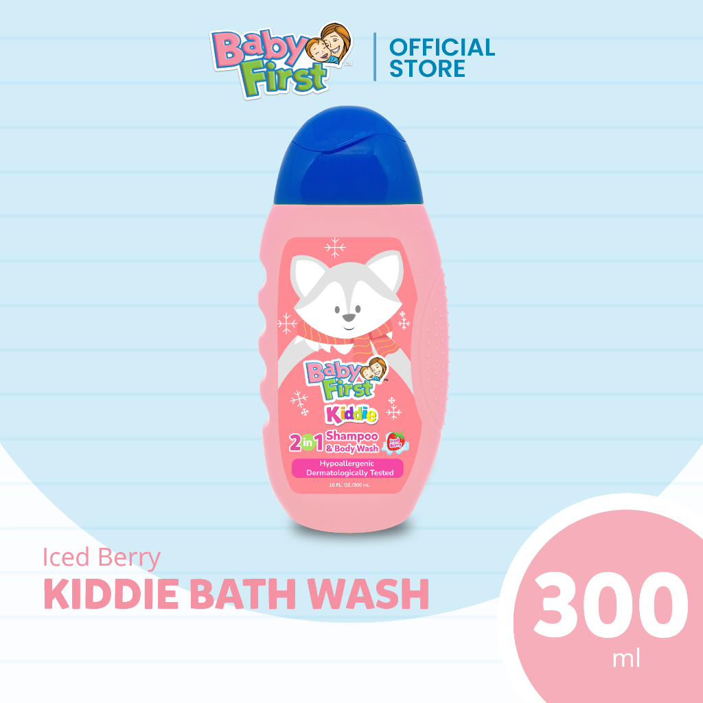 Baby First Kiddie Arctic 2in1 Shampoo & Bodywash (3yo- Above) 300ml ...