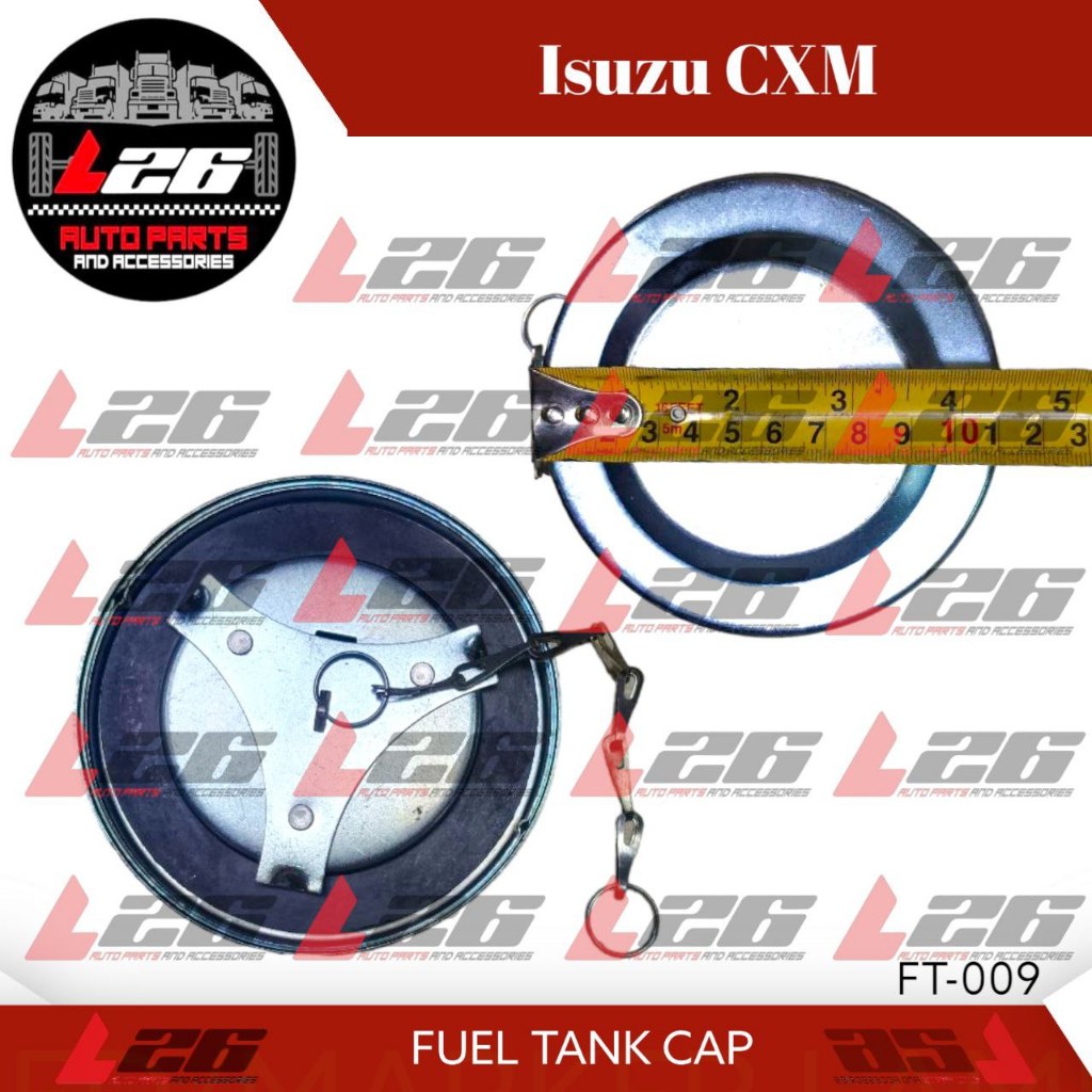 1PIECE Isuzu CXM Fuel Tank Cap FT-009 Isuzu Fuel Tank | Shopee Philippines