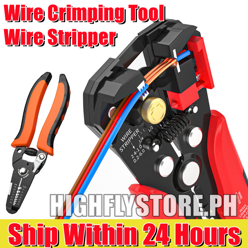 Automatic Wire Striper Cutter Stripper Crimper Pliers Crimping Terminal ...
