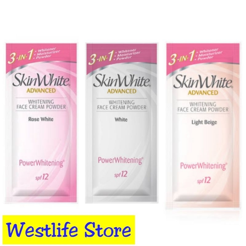 Skin White Advance Face Cream Powder 7g | Shopee Philippines