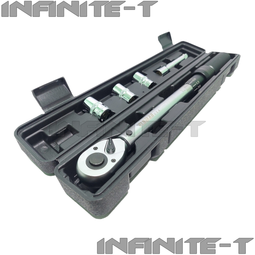 Original Flyman 1/2" Drive Torque Wrench Dual Range (FT.LB. & NEWTON ...