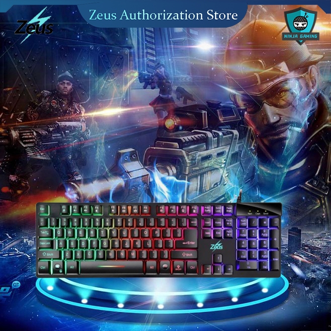 Zeus® 104 keys Darth Vader RGB Mechanical Gaming Keyboard K003 | Shopee ...