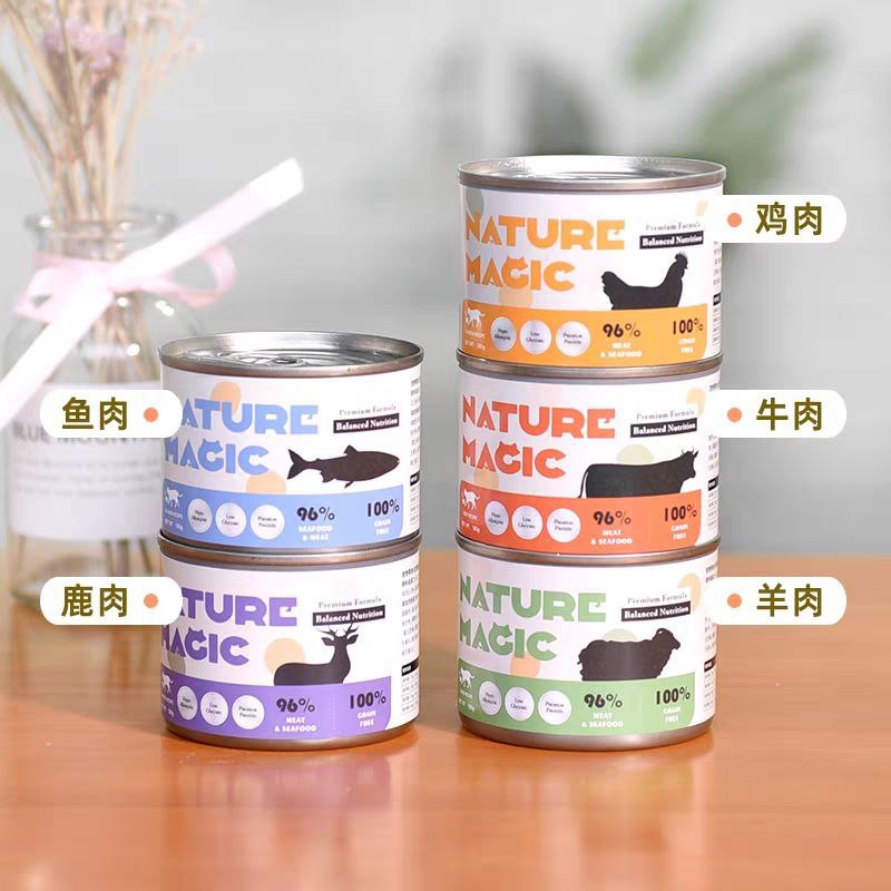 New Zealand NATURE MAGIC natural magic dog canned staple food pet mixed ...