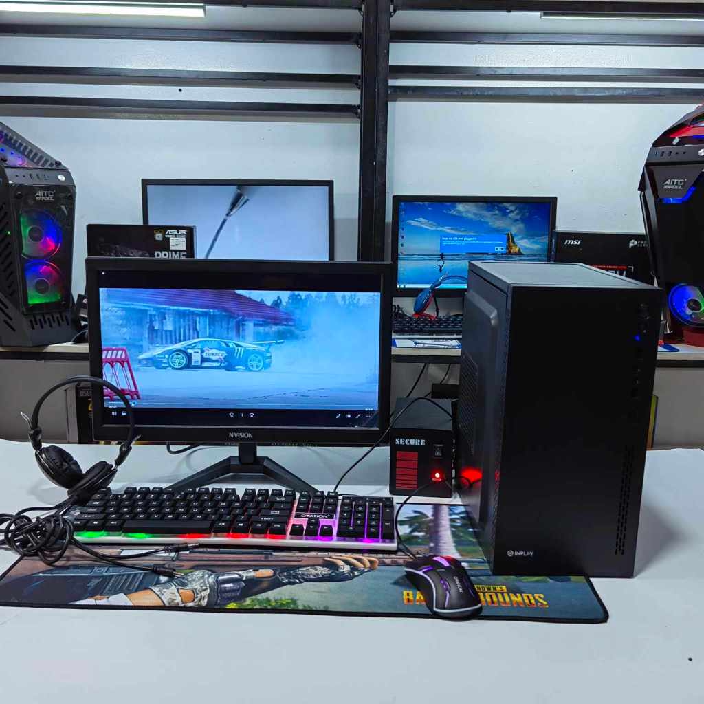 BRANDNEW COMPUTER SET INTEL CORE i7 12TH GEN 8GB 240GB SSD 19 INCHES ...