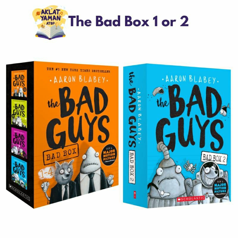 The Bad Box 1 or 2 ( The Bad Guys Episodes 1-8 by Aaron Blabey ...