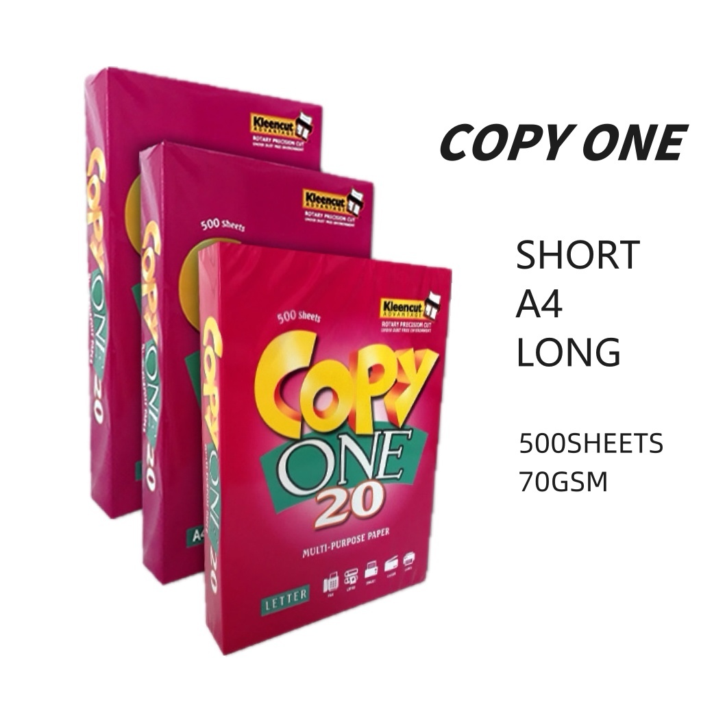 1ream Copy One Bond Paper 500 Sheets 70 gsm School & Office Supplies ...