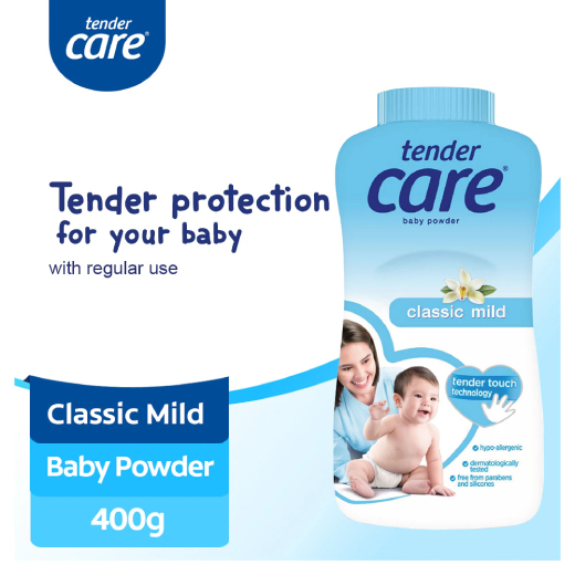 TENDER CARE Talc Classic Mild 400g | Shopee Philippines
