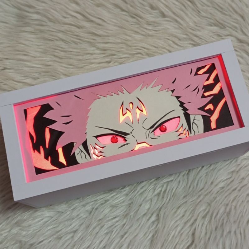 Sukuna Jujutsu Kaisen Light Box Anime Merch | Shopee Philippines
