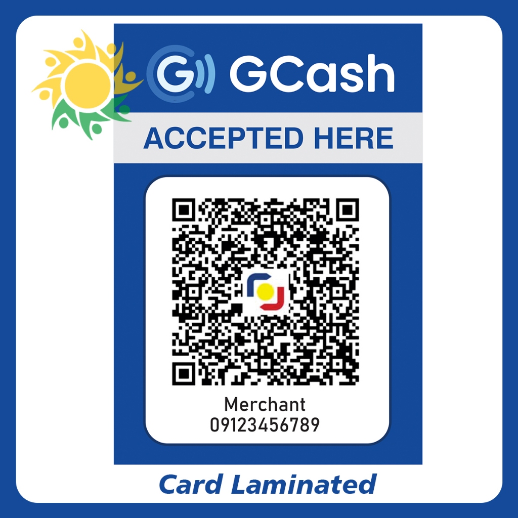 GCASH online QR code signage 5R 3.5x5" - Send your details tru msg ...