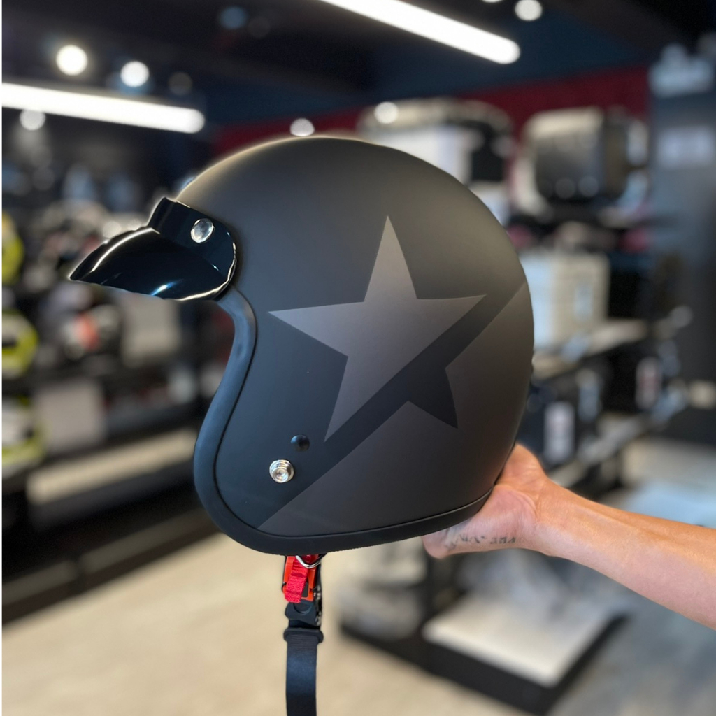 Origine-Classic half face helmet PRIMO STAR MATTE | Shopee Philippines