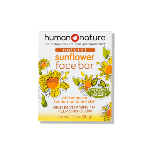 HUMAN NATURE Natural Sunflower Face Bar 35g | Shopee Philippines