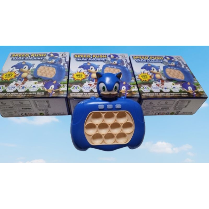 Super Sonic Speed Push Game/Limited Edition | Shopee Philippines
