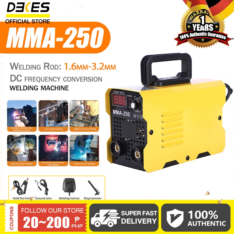 Mini Welding Machine MMA-250 Portable IGBT Inverter MMA Welder ARC ...