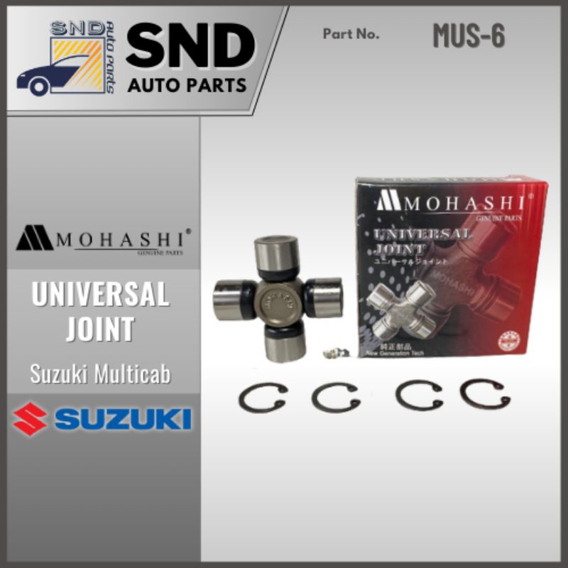 SUZUKI Multicab Universal Joint (MUS-6) MOHASHI GENUINE PARTS | Shopee ...