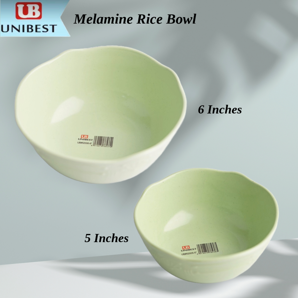 Unibest 3in1 Melamine Rice Bowl Indoor/outdoor | Shopee Philippines