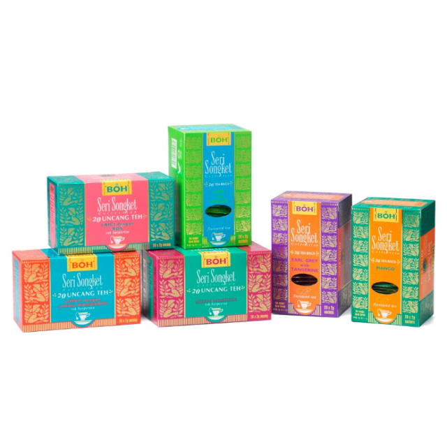 BOH Seri Songket Collection Tea 20 Tea Bags per box | Shopee Philippines