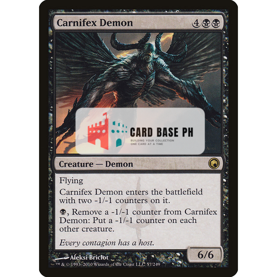 Carnifex Demon - Magic the Gathering Trading Card | Shopee Philippines