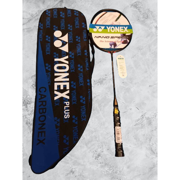 21 SP CARBONEX YONEX BADMINTON RACKET CARBONEX GRAPHITE ( 1SINGLE w/BAG , ) RANDOM DESIGN ...
