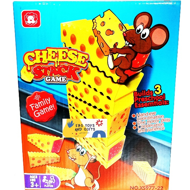 *FS 783 Cheese Stack Family Game | Shopee Philippines