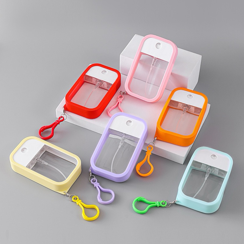 35ml Portable Card Type Alcohol Spray Bottle with Jelly Case | Shopee ...