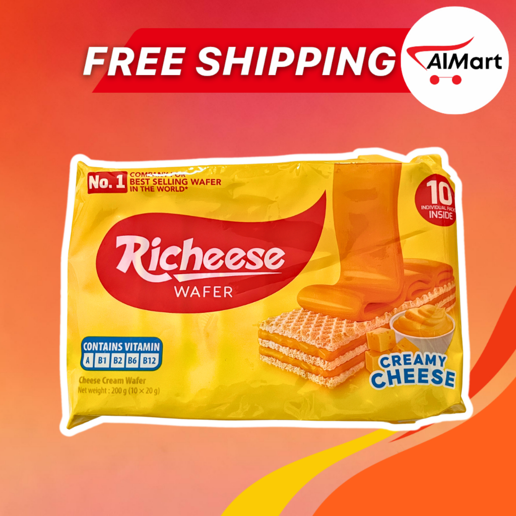 RICHEESE WAFER (200 GRAMS) (10 PACKS) | Shopee Philippines