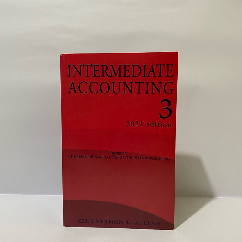 Intermediate Accounting 3 By Millan 2021 Edition Preloved Shopee