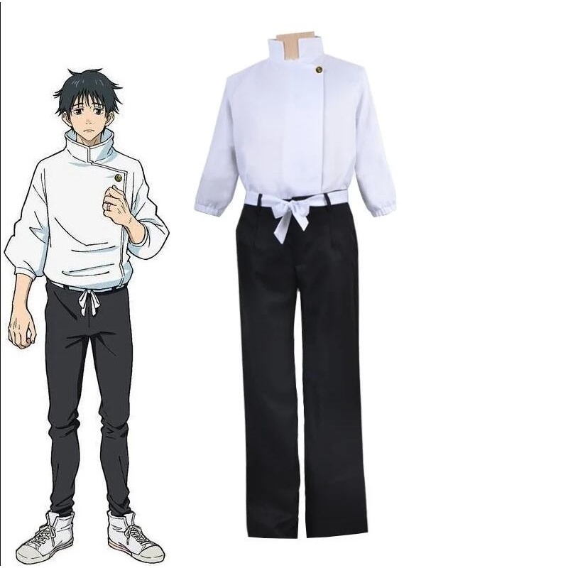 Anime Jujutsu Kaisen Cosplay Okkotsu Yuta Cosplay Costume Uniform Top ...